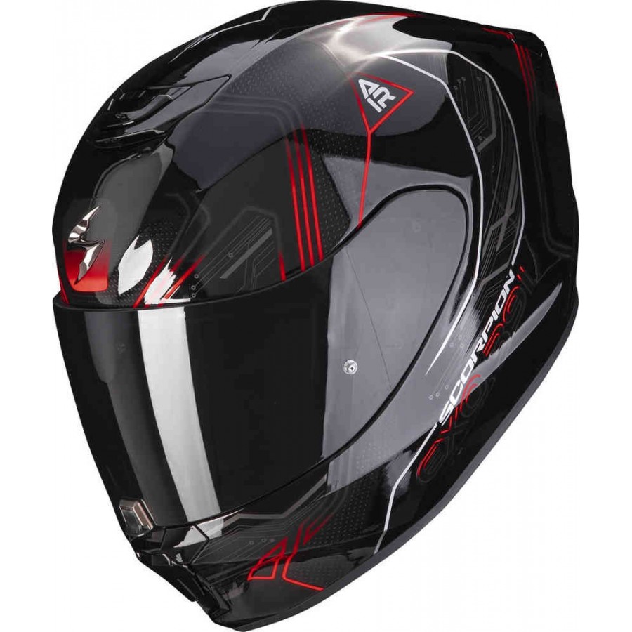 Каска Scorpions Exo 391 Spada Black/Red | Martin Moto